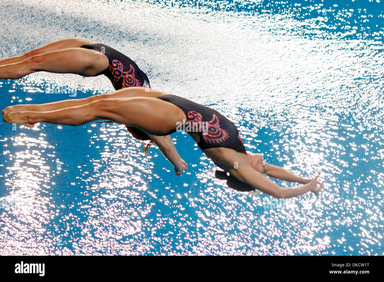 Oct. 29, 2011 - Guadalajara, Mexico - PAOLA ESPINOSA and LAURA SANCHEZ ...