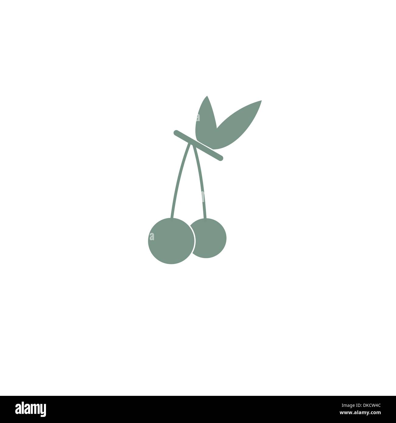 Cherry with structure Stock Vector Images - Alamy