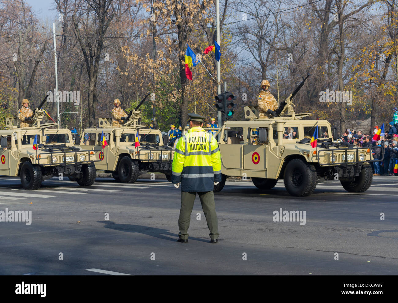 Humvee armored vehicles - December 1st, Parade on Romania's National ...