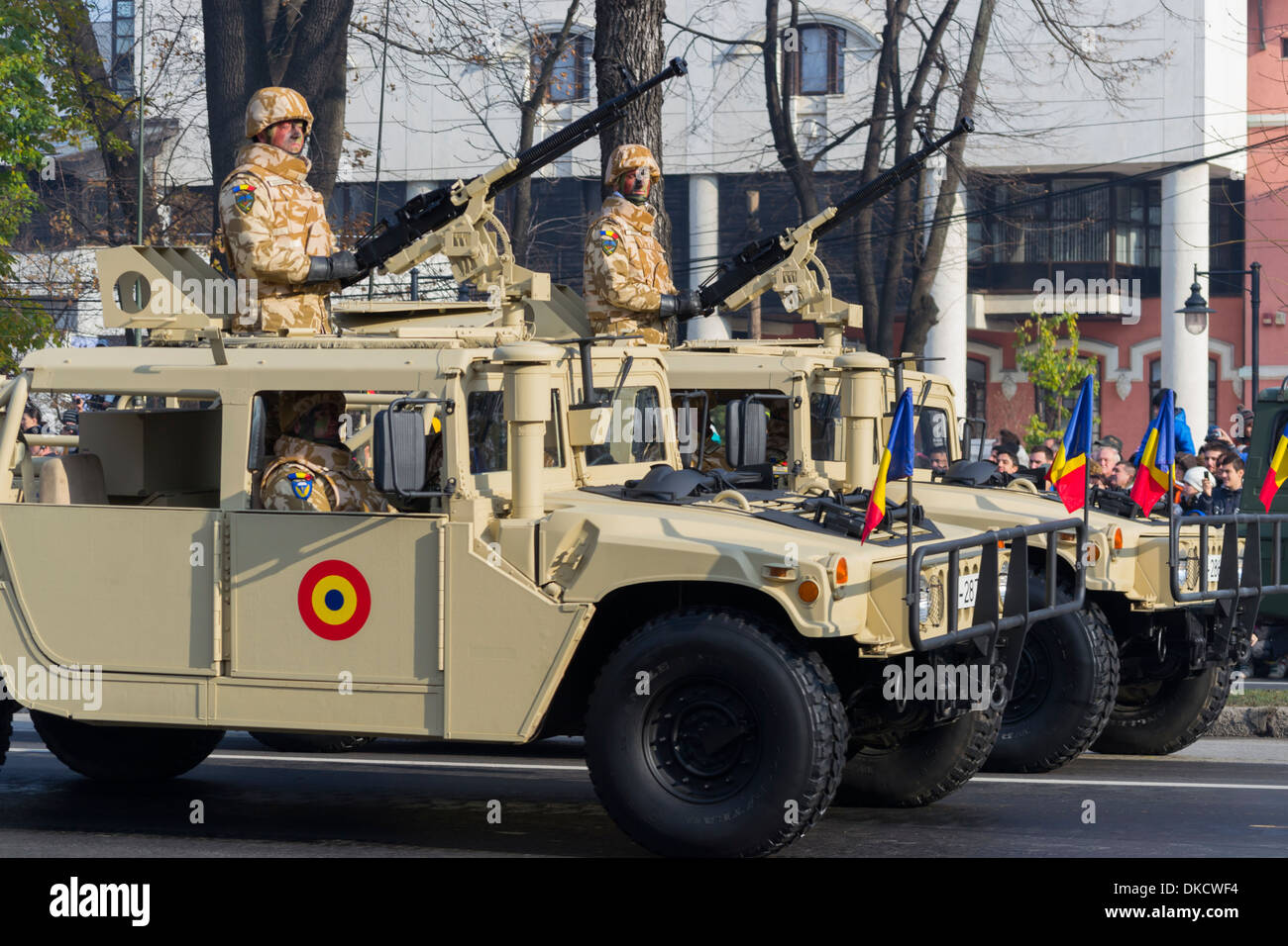 Humvee armored vehicles - December 1st, Parade on Romania's National ...