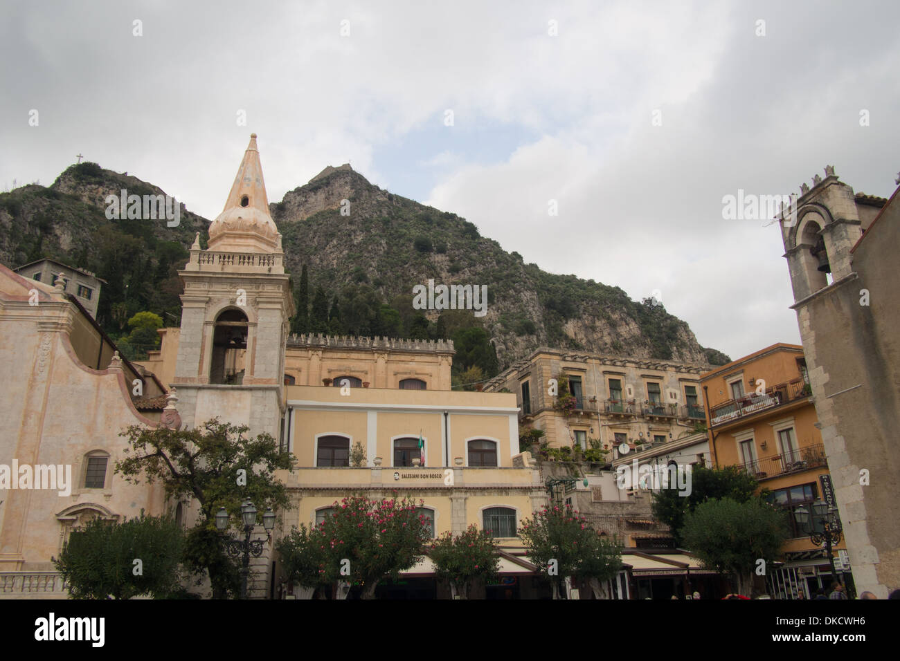 Church at Taormina, Sicily Stock Photo - Alamy
