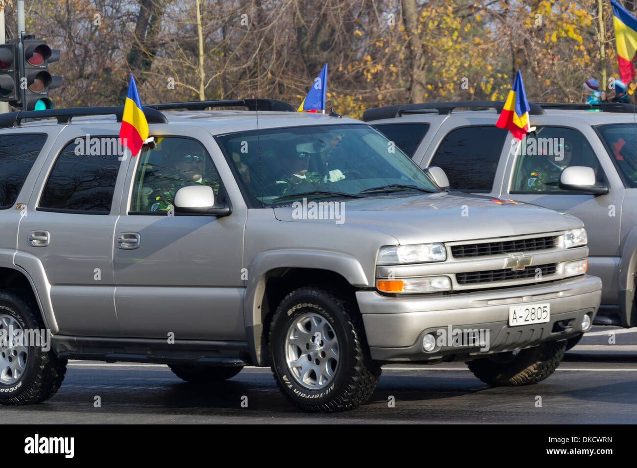 CHEVROLET TAHOE Military police armored vehicles - December 1st, Parade ...