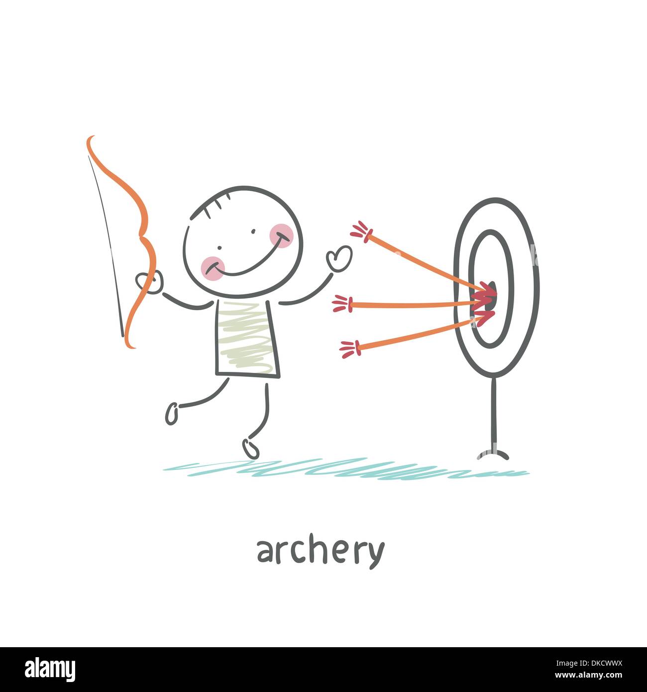 Archer one Cut Out Stock Images & Pictures - Alamy