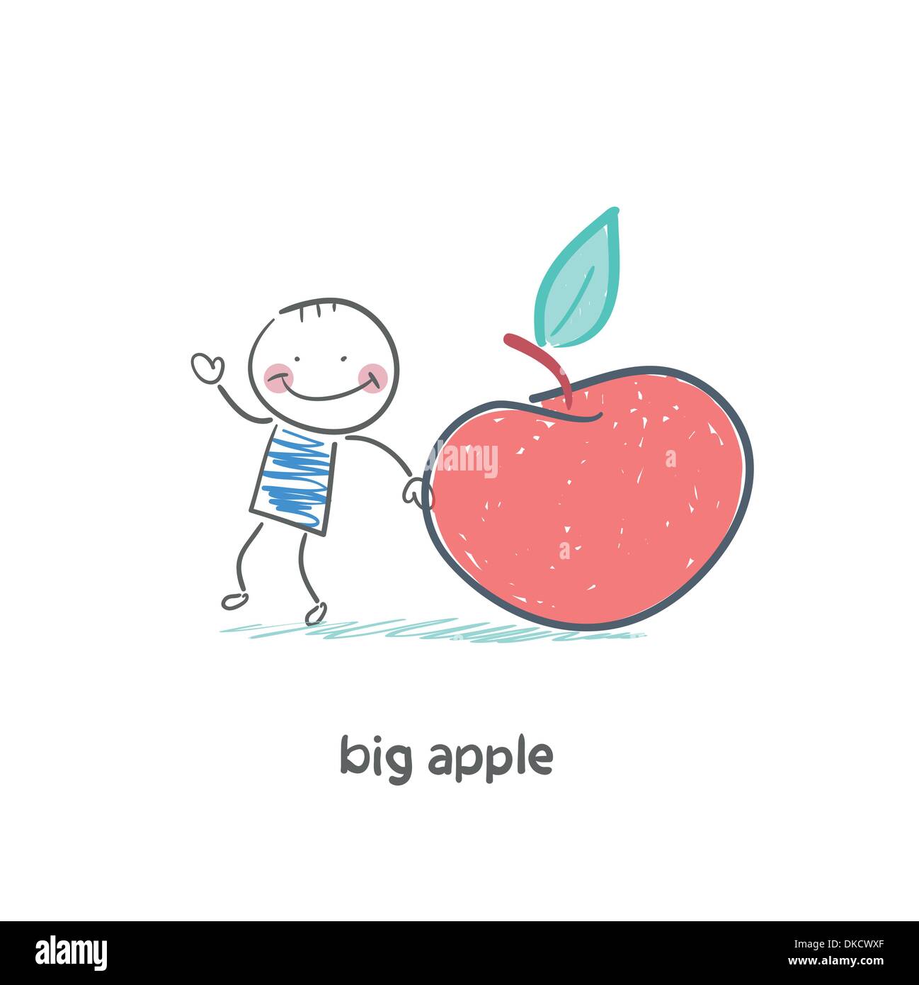 Apple face painting hi-res stock photography and images - Alamy