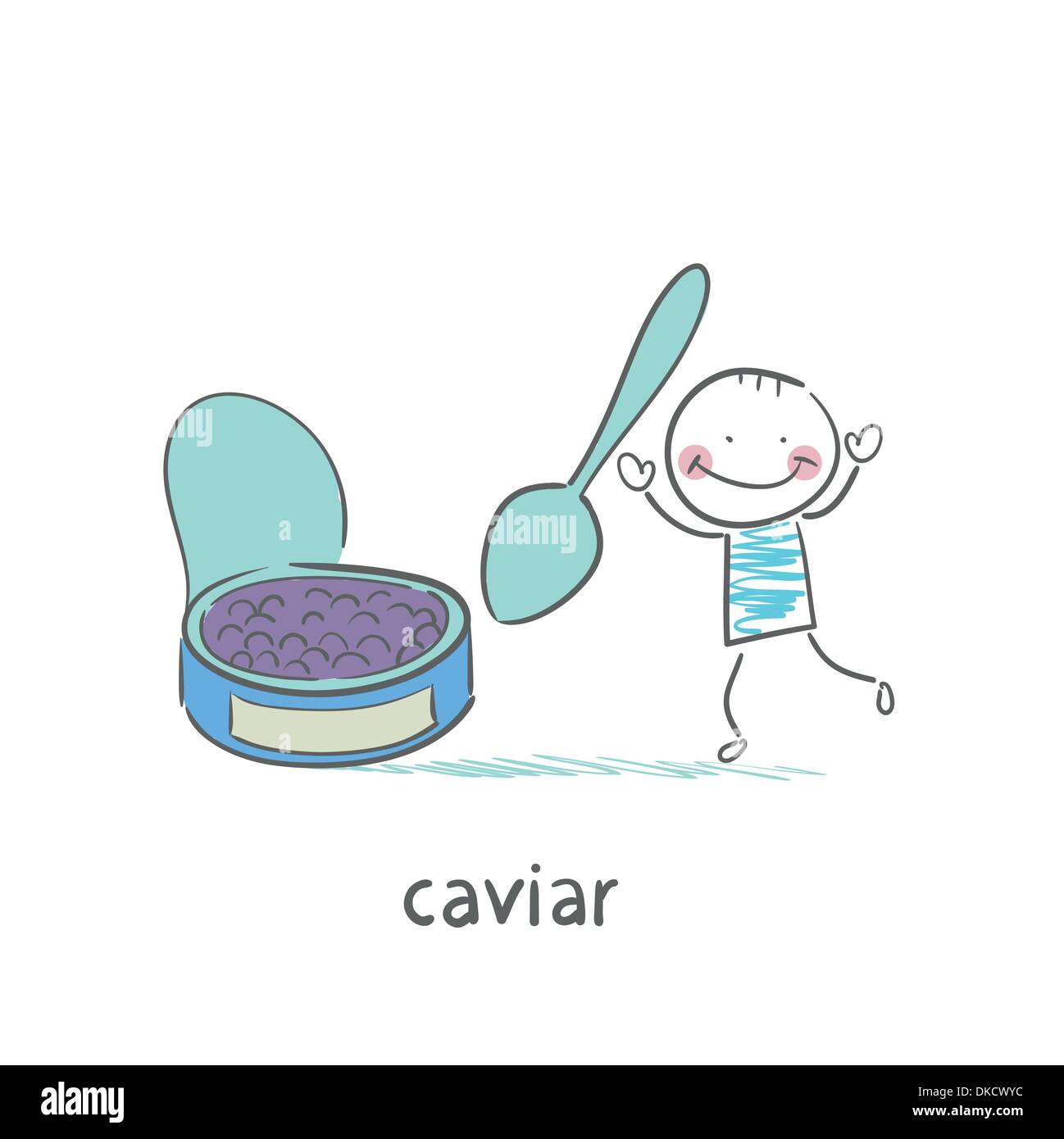 Caviar bread Stock Vector Images - Alamy