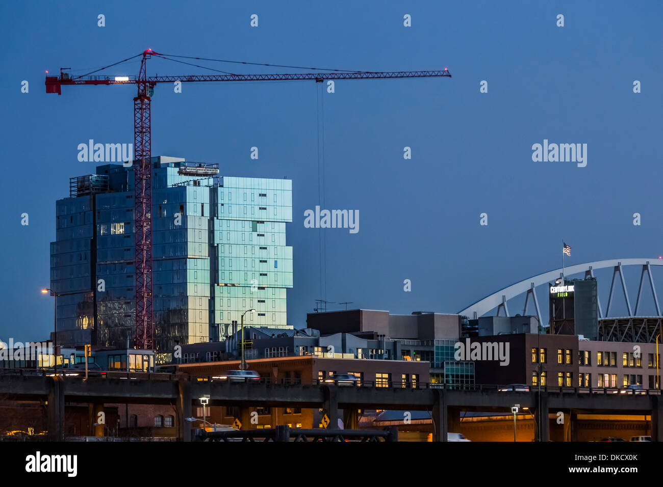 Seattle under construction hi-res stock photography and images - Alamy
