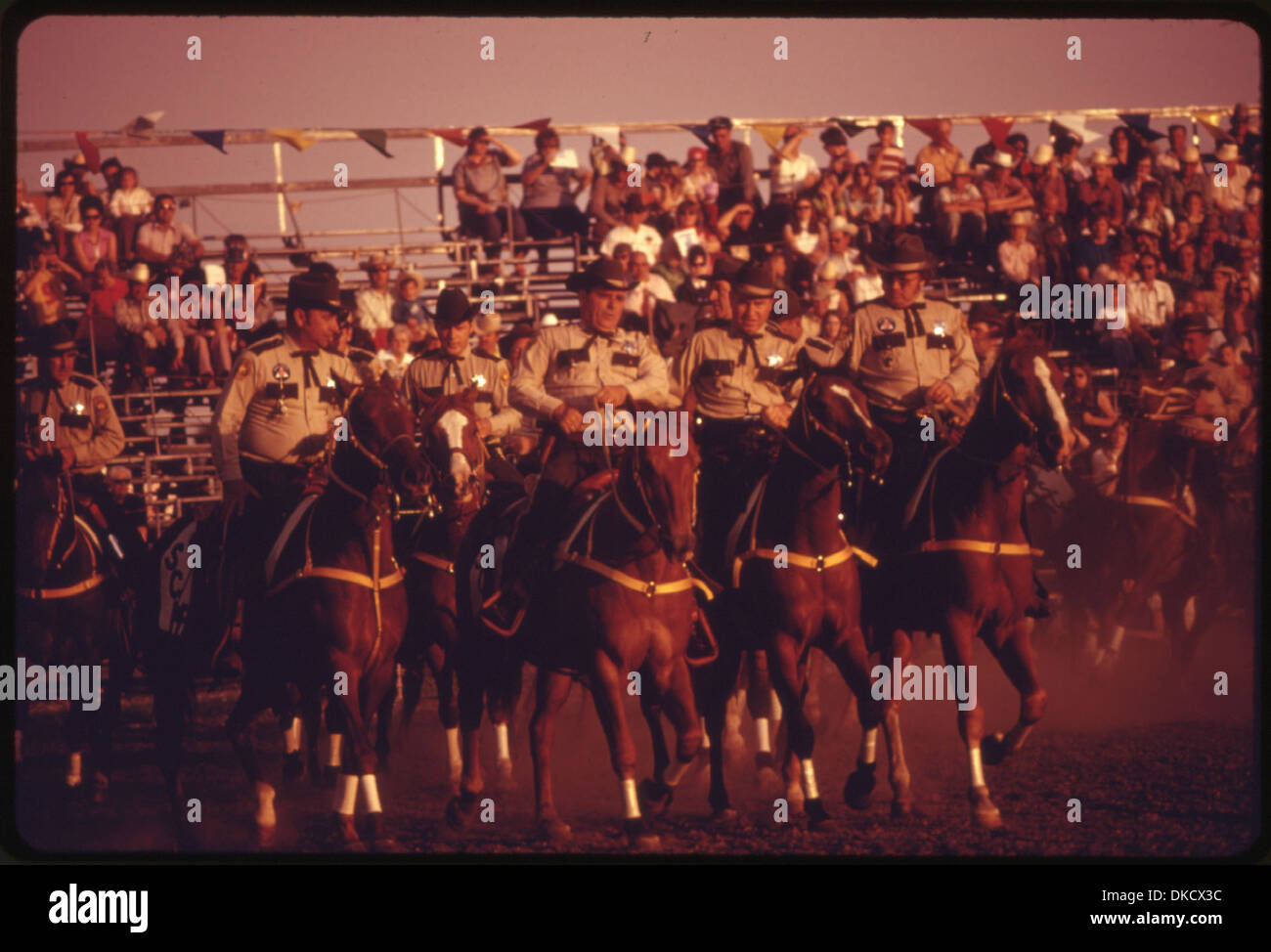 The Flint Hills Rodeo, a major cultural event, begins with the sheriff ...