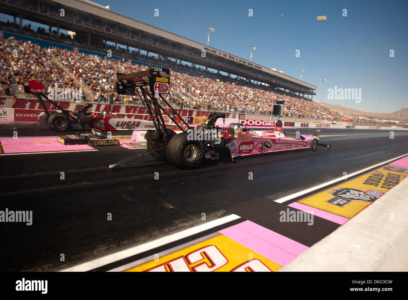 Oct. 29, 2011 - Las Vegas, Nevada, U.S - NHRA Top Fuel driver Terry ...