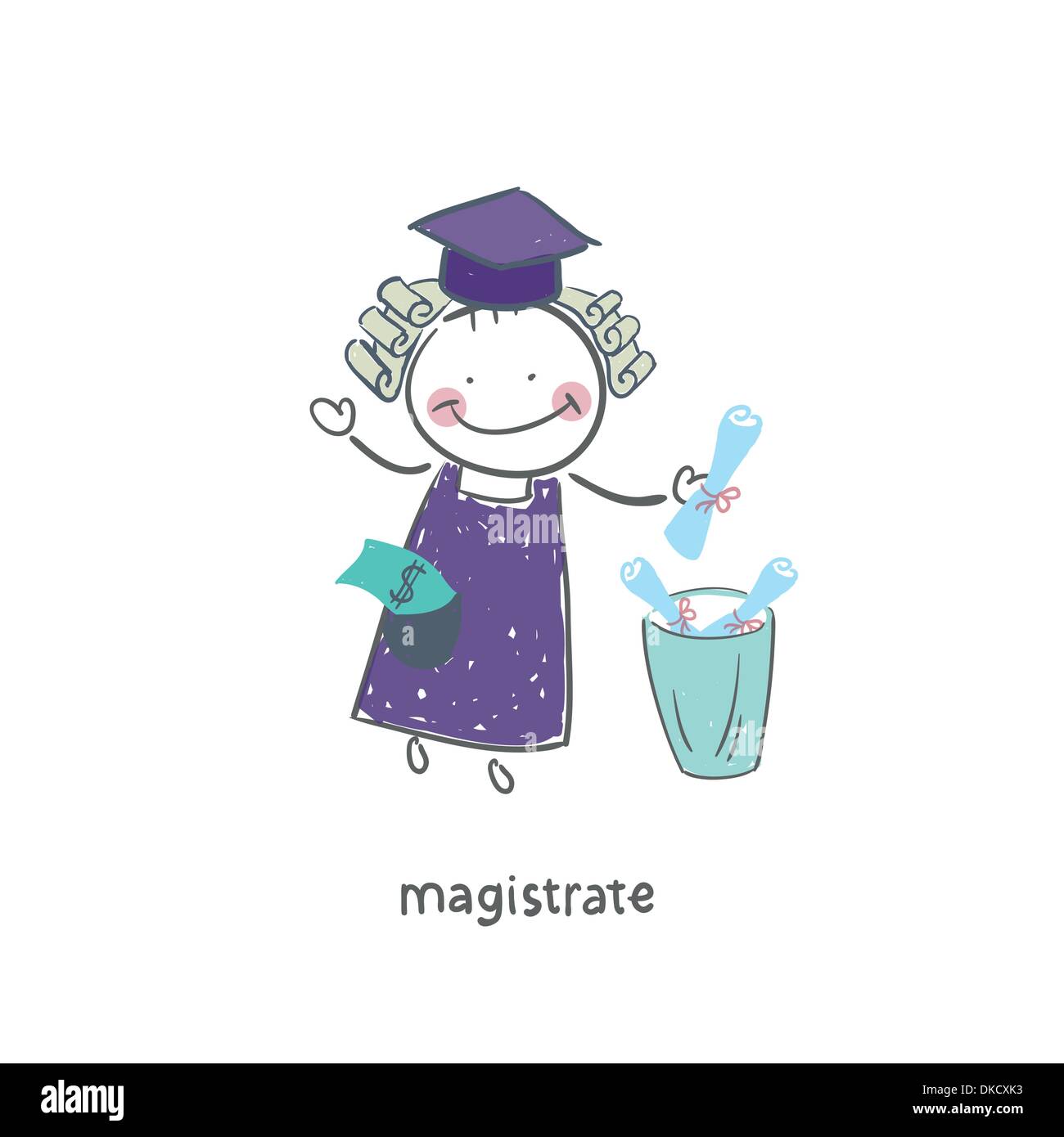 Magistrate judge Stock Vector Images - Alamy