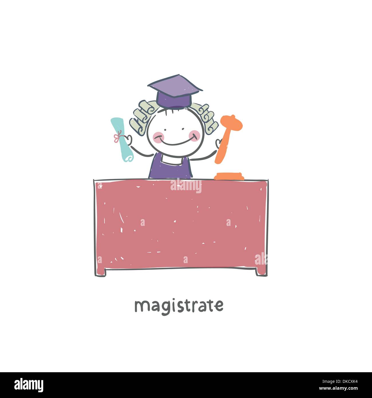 Magistrate court Stock Vector Images - Alamy