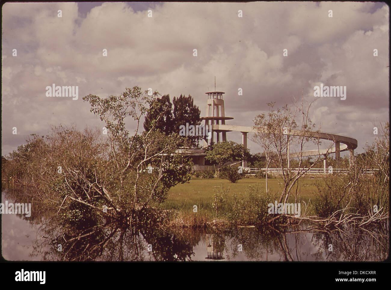 The Shark Valley Ranger Station and Tower are located within Everglades ...