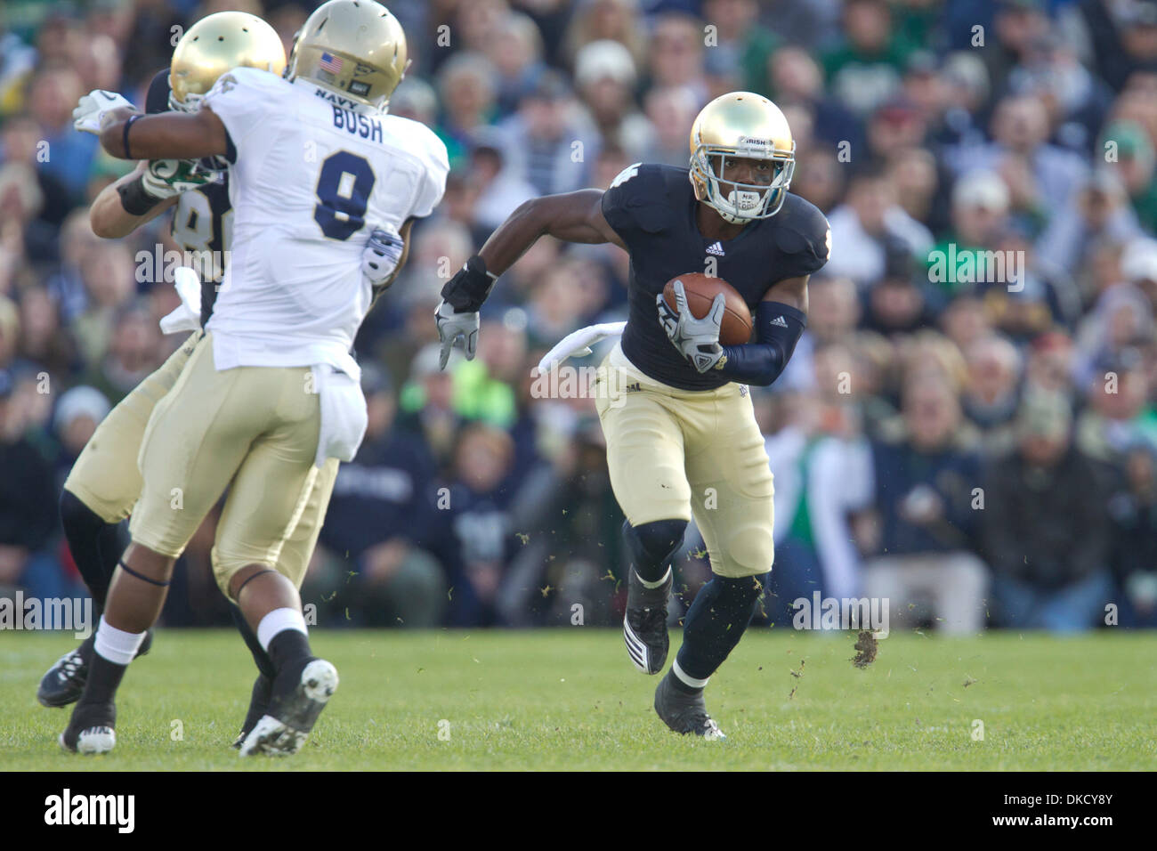 Oct. 29, 2011 - South Bend, Indiana, U.S - Notre Dame wide receiver ...