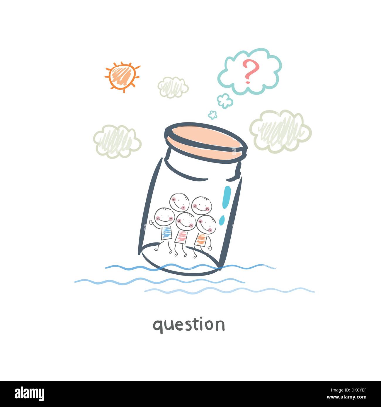 Customer uncertainty Stock Vector Images - Alamy