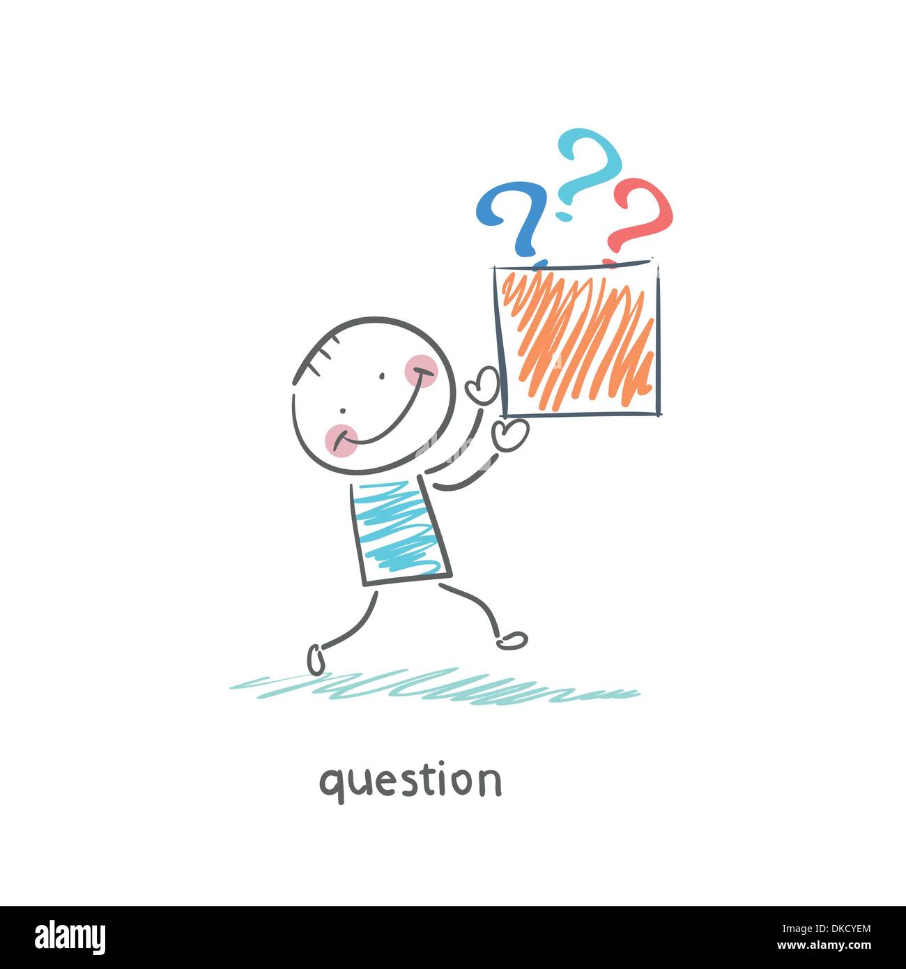 Question mark data abstract Stock Vector Images - Alamy