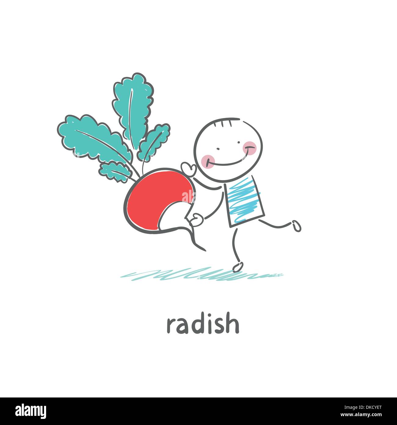 People garden gardens Stock Vector Images - Alamy