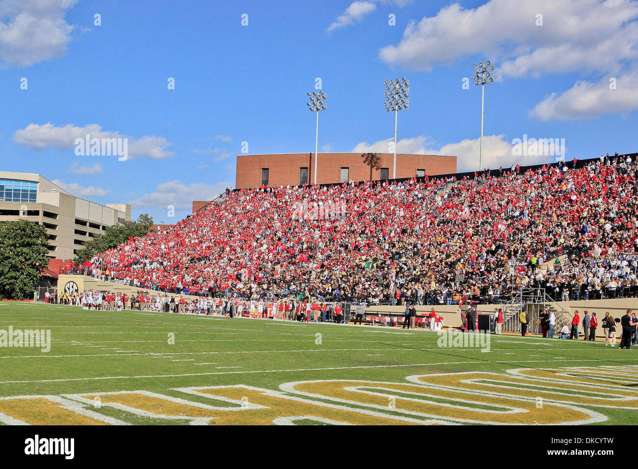 Oct. 29, 2011 - Nashville, Tennessee, U.S - Arkansas Razorbacks fans ...