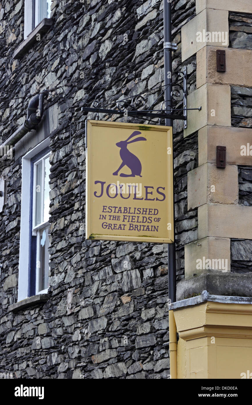 Joules sign hi-res stock photography and images - Alamy