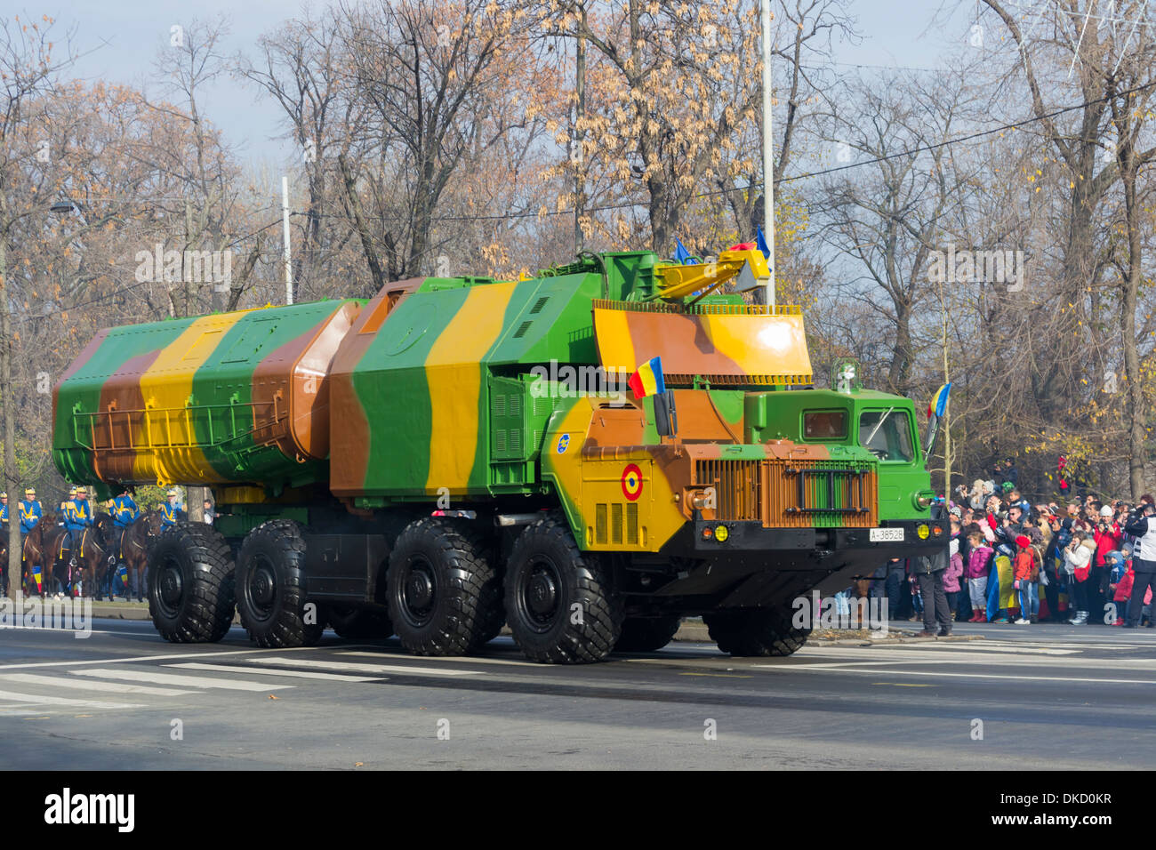 Navy Rocket Launcher - December 1st, Parade on Romania's National Day ...