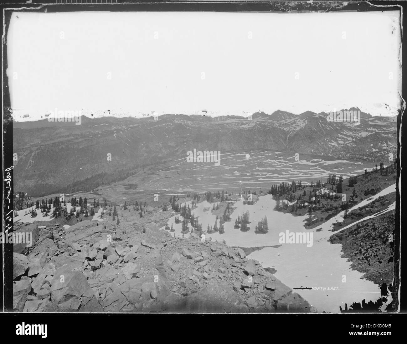 Spring on hills in Black and White Stock Photos & Images - Alamy
