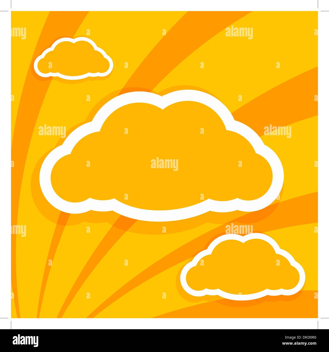 Cloud sky light glow sunbeam Stock Vector Images - Alamy