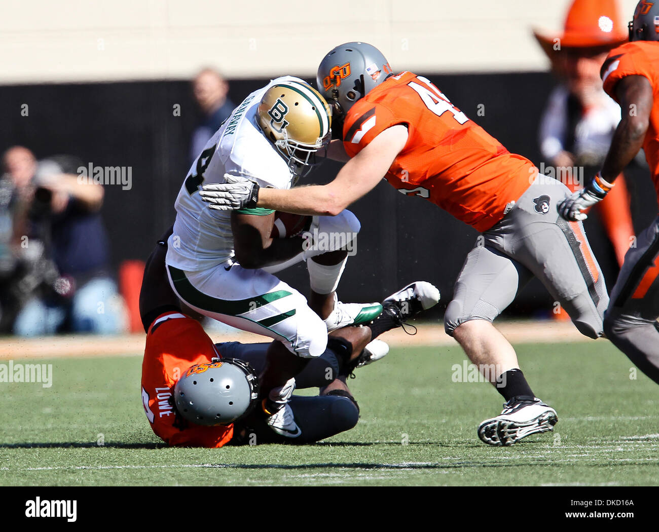Oct. 29, 2011 - Stillwater, Oklahoma, United States of America - Baylor ...