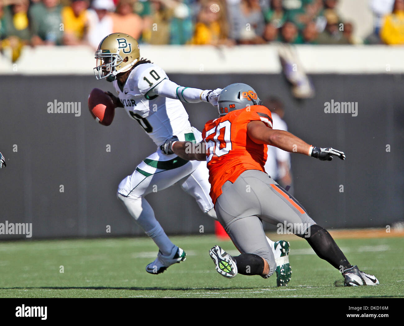 Oct. 29, 2011 - Stillwater, Oklahoma, United States of America - Baylor ...