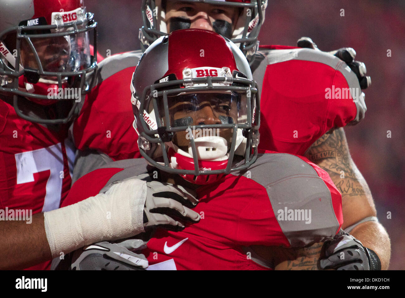 Oct. 29, 2011 - Columbus, Ohio, U.S - Ohio State Buckeyes running back ...