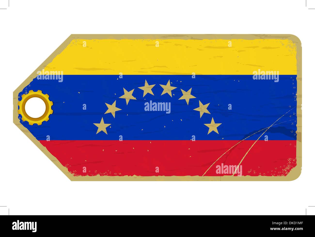 Old venezuela flag Cut Out Stock Images & Pictures - Alamy