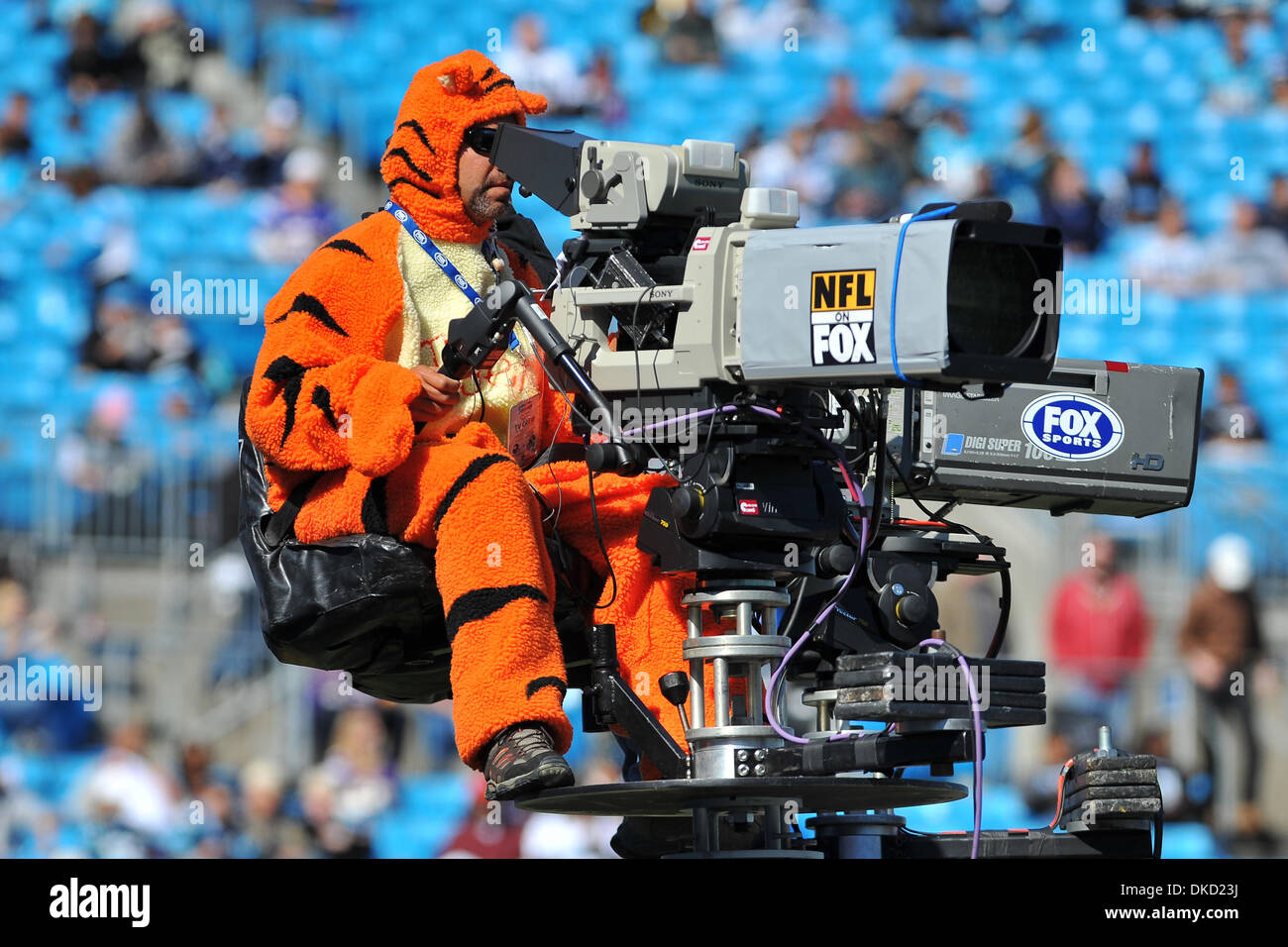Oct. 30, 2011 - Charlotte, North Carolina, U.S - Tiger the Fox camera ...