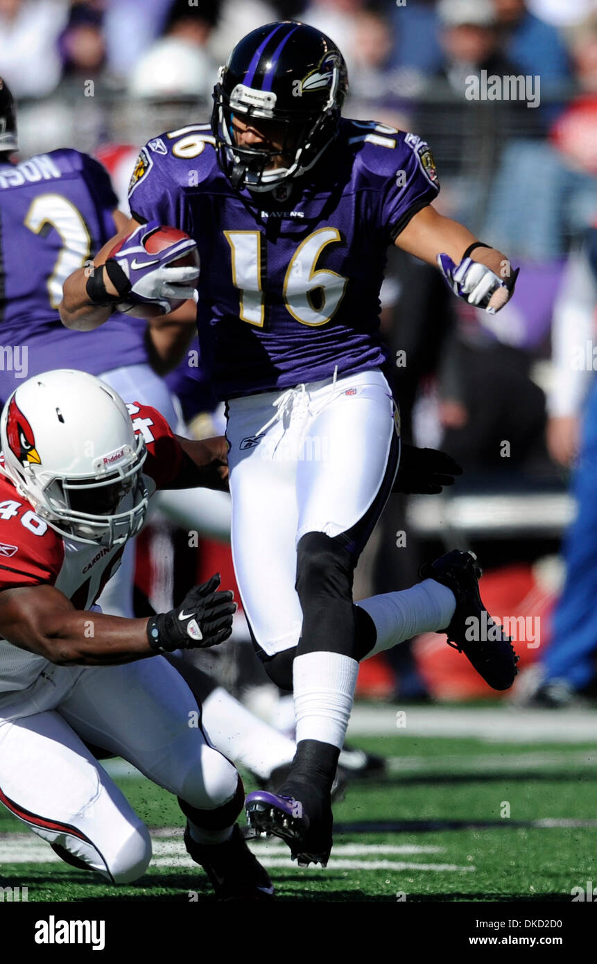 Oct. 30, 2011 - Baltimore, Maryland, U.S - Baltimore Ravens wide ...