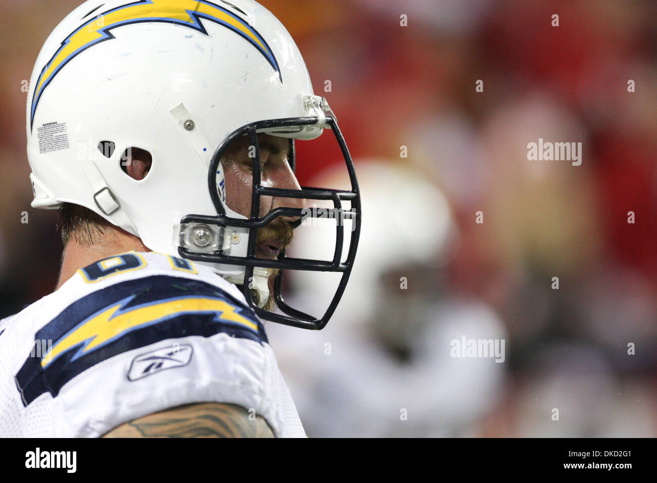Oct. 31, 2011 - Kansas City, Missouri, U.S - San Diego Chargers center ...