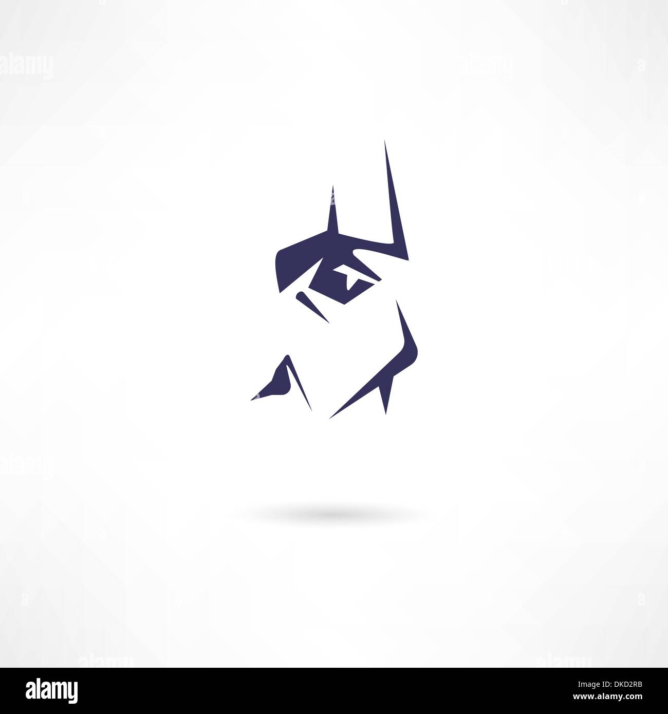 Human face illusion Stock Vector Images - Alamy