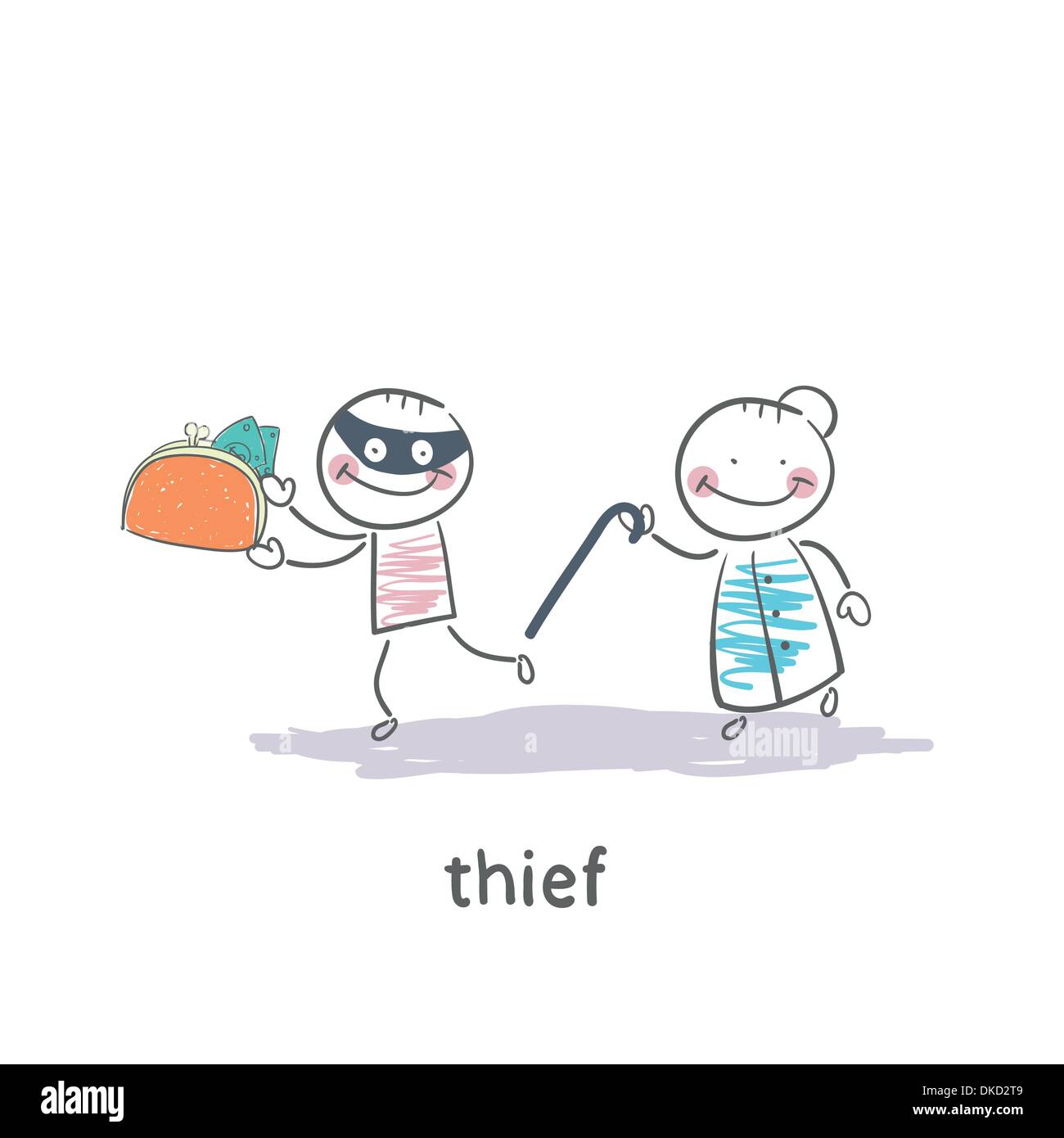 Looting crime Stock Vector Images - Alamy