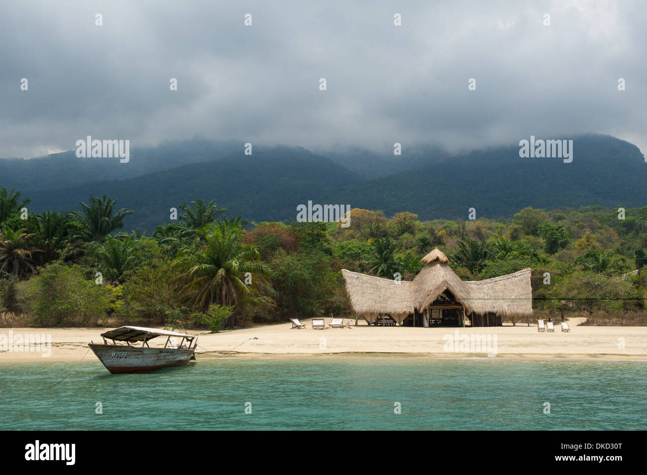 Greystoke Mahale Lodge on the shore of Lake Tanganyika, Mahale ...