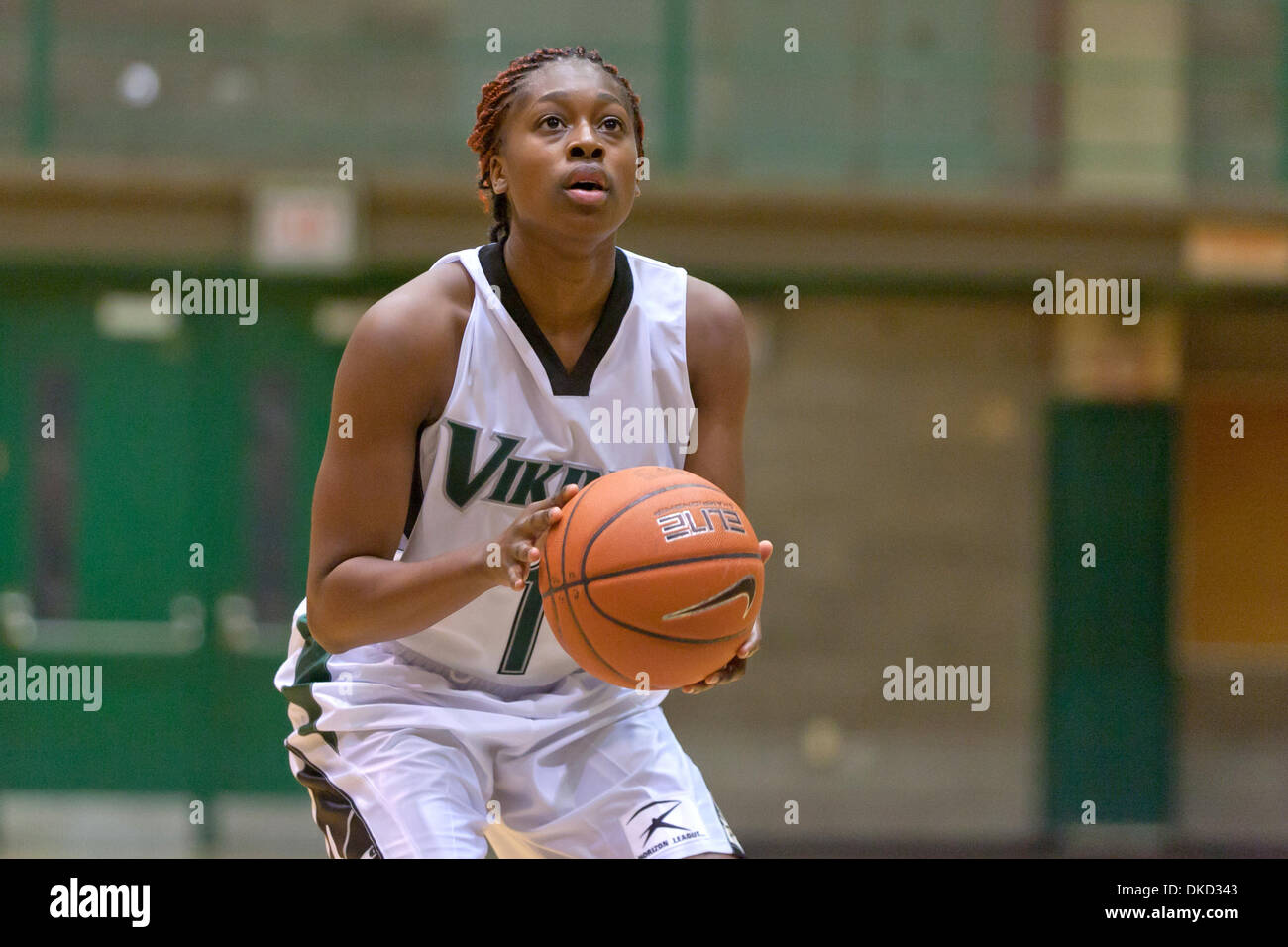 Nov. 1, 2011 - Cleveland, Ohio, U.S - Cleveland State forward Imani ...