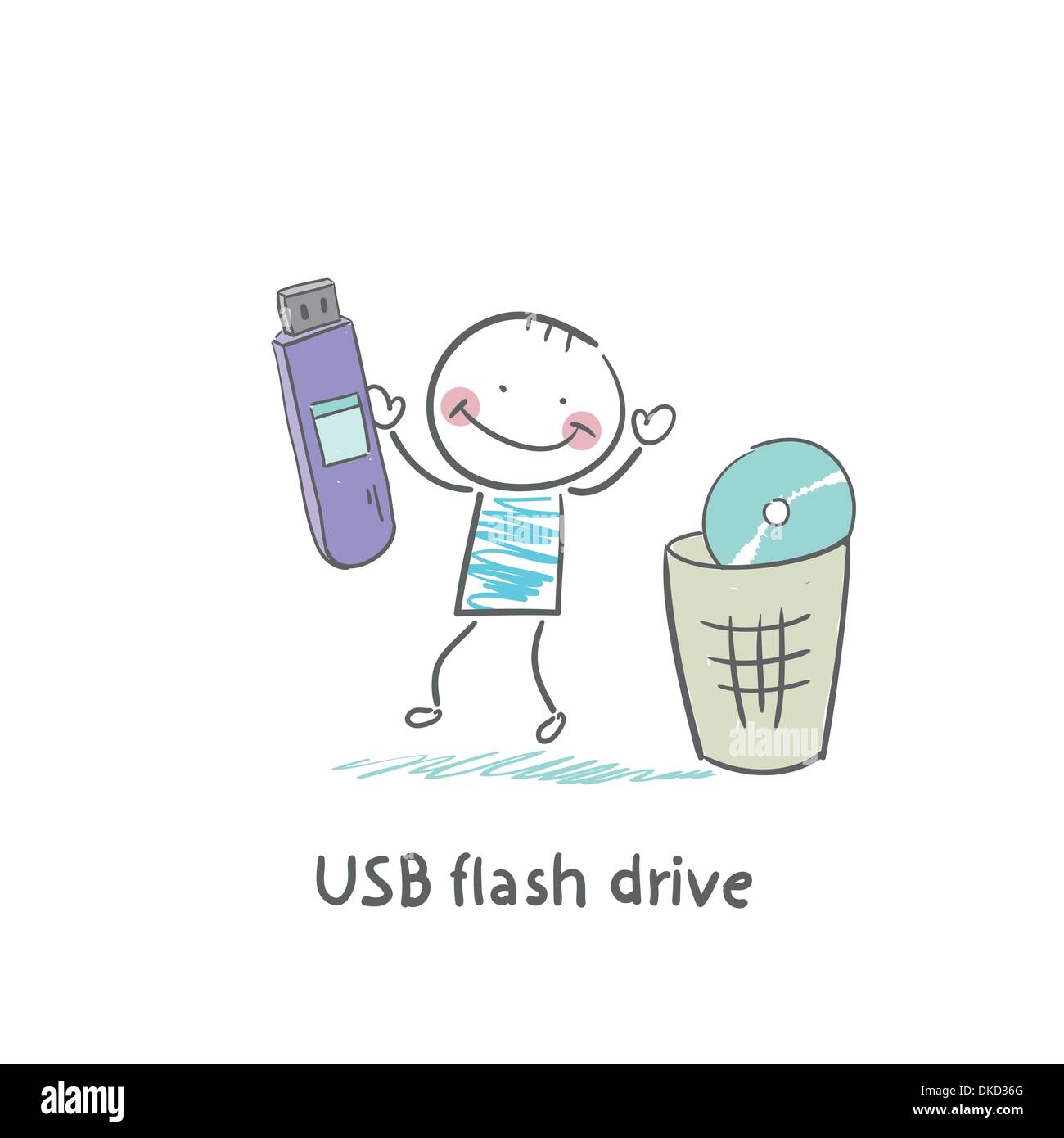 Flashdisk Stock Vector Images - Alamy