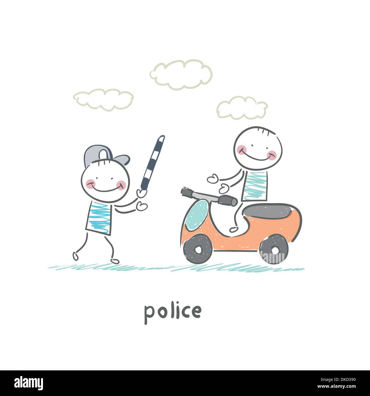 Police body outline Cut Out Stock Images & Pictures - Alamy