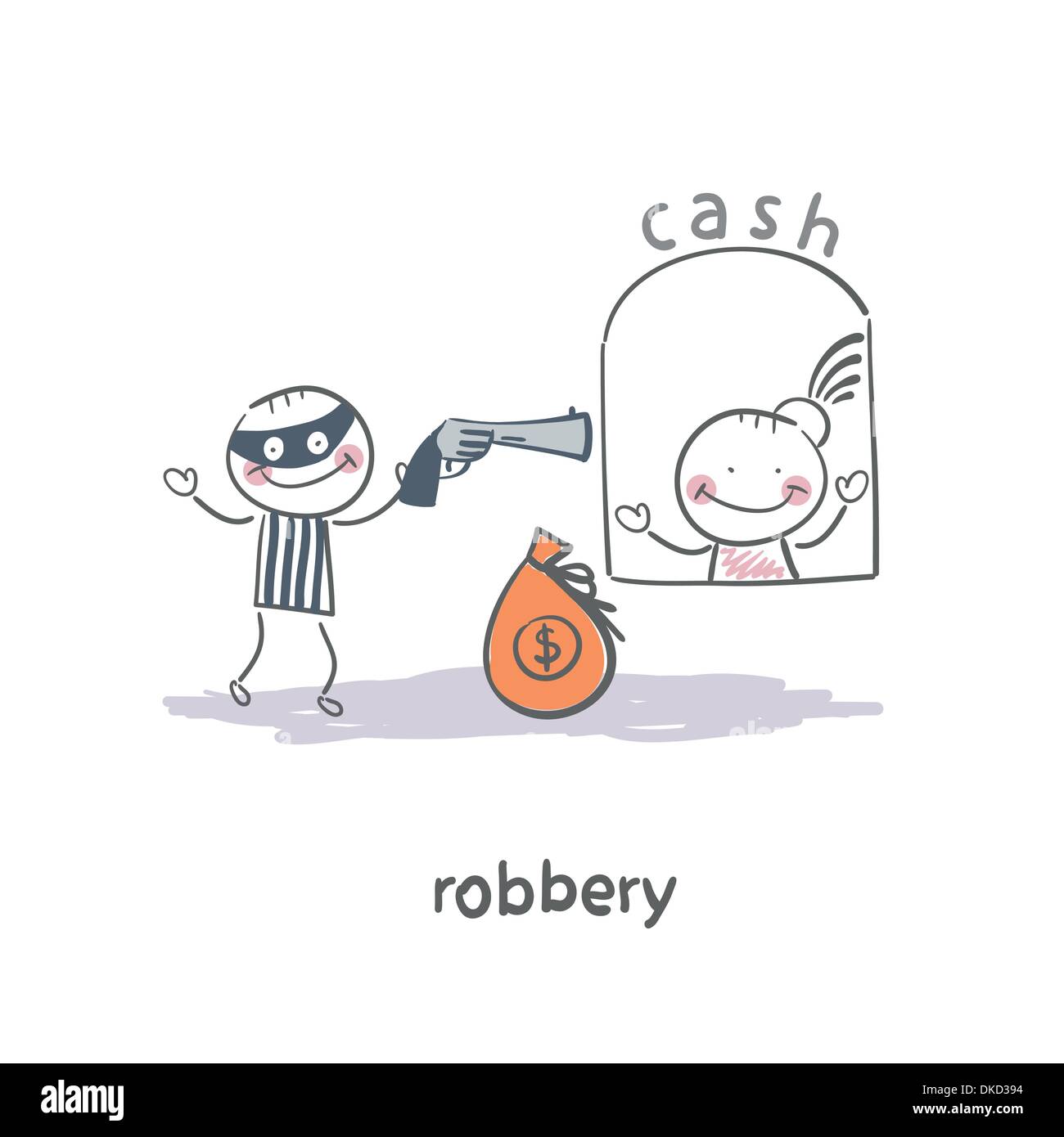 Crime villain hat Cut Out Stock Images & Pictures - Alamy