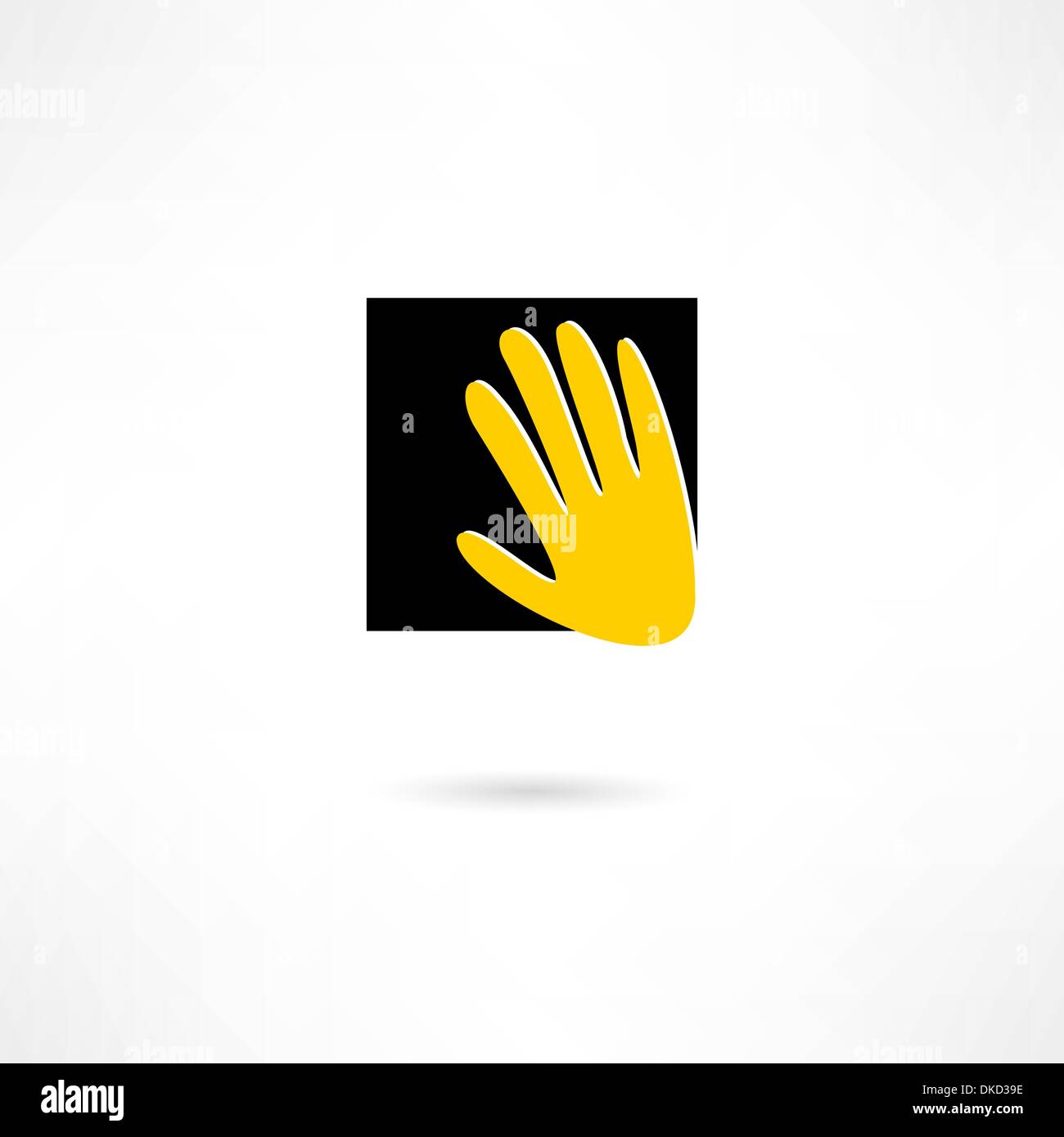 Messy hands Stock Vector Images - Alamy