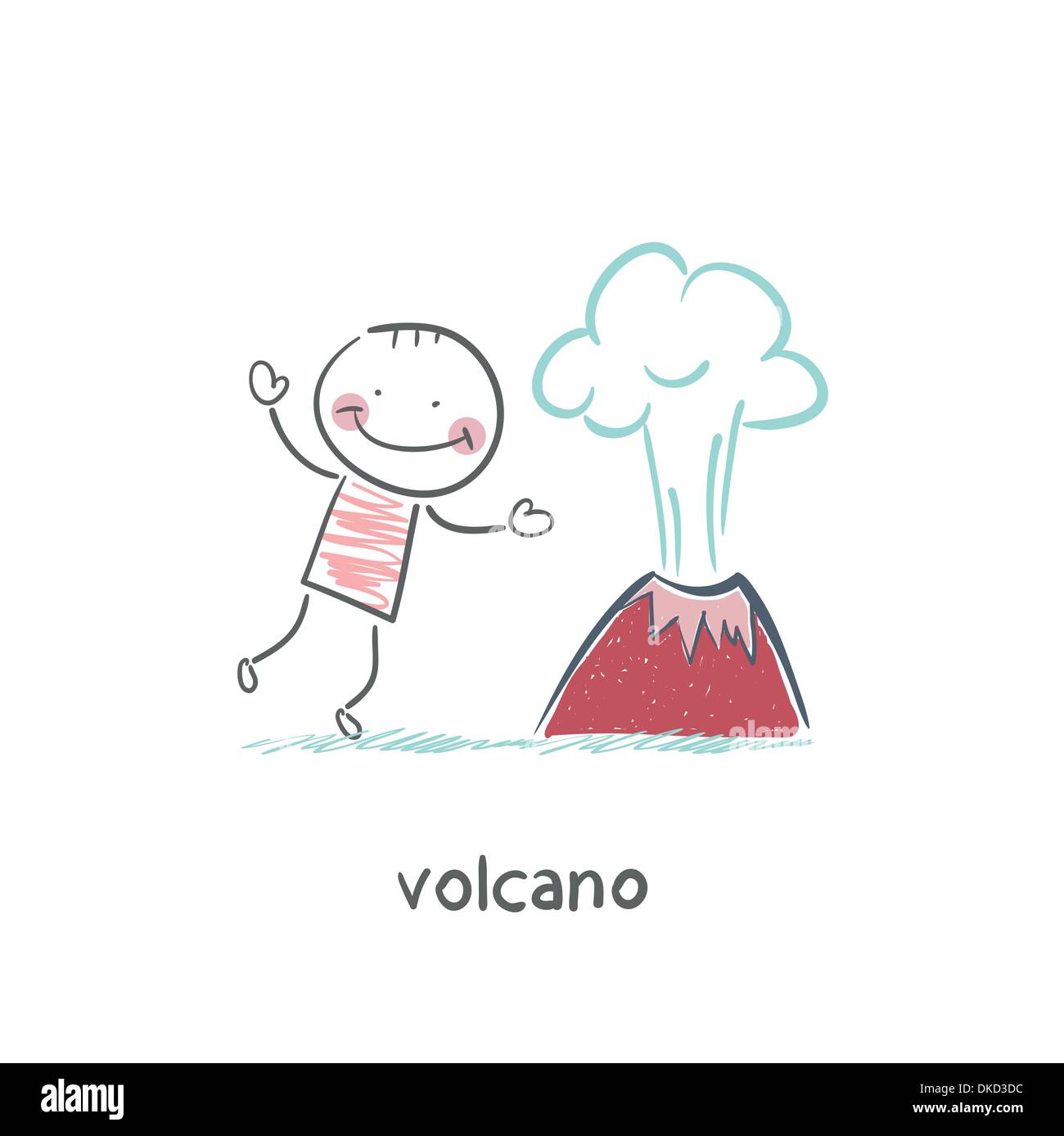 Vulcan lava Cut Out Stock Images & Pictures - Alamy