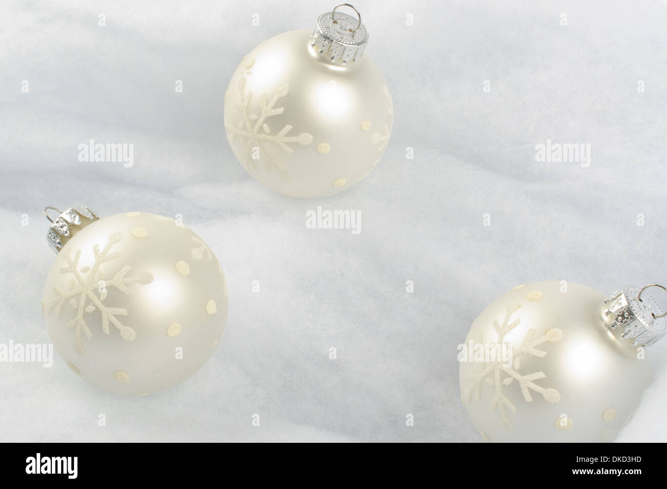 Elegant christmas baubles hi-res stock photography and images - Alamy
