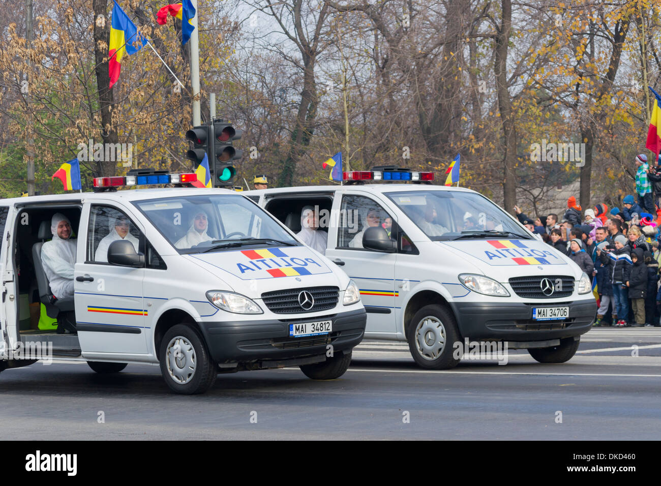 Romanian Police CSI Squad in a Mercedes-Benz Vito van - December 1st ...
