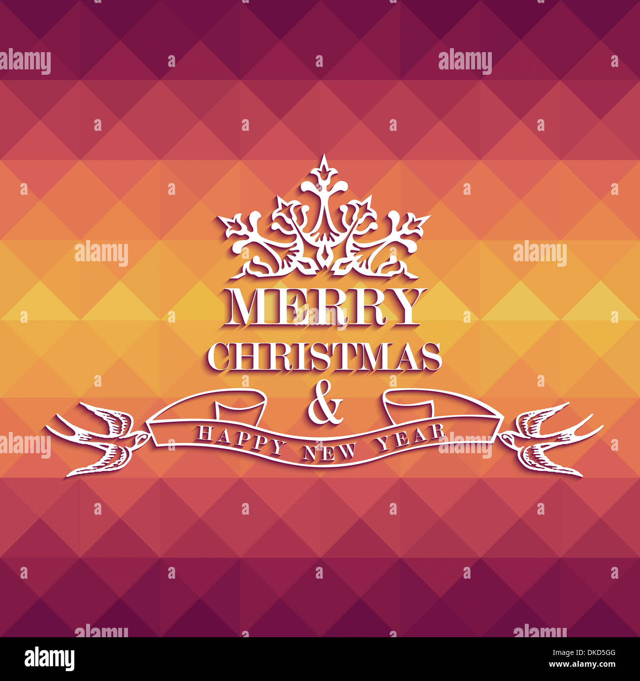 Christmas decorations elements and ornaments. Vector file organized in ...