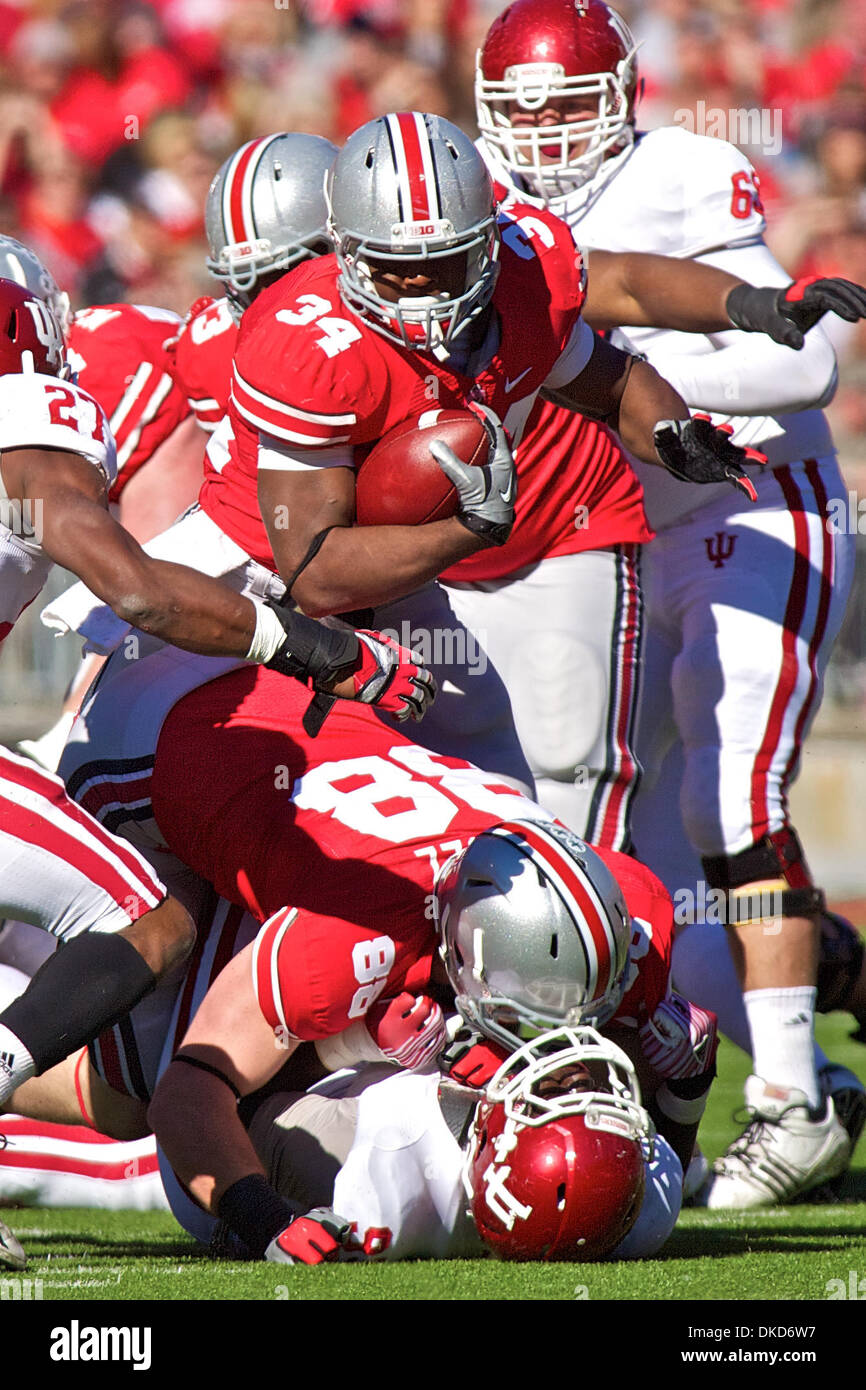 Nov. 5, 2011 - Columbus, Ohio, U.S - Ohio State Buckeyes tight end Reid ...