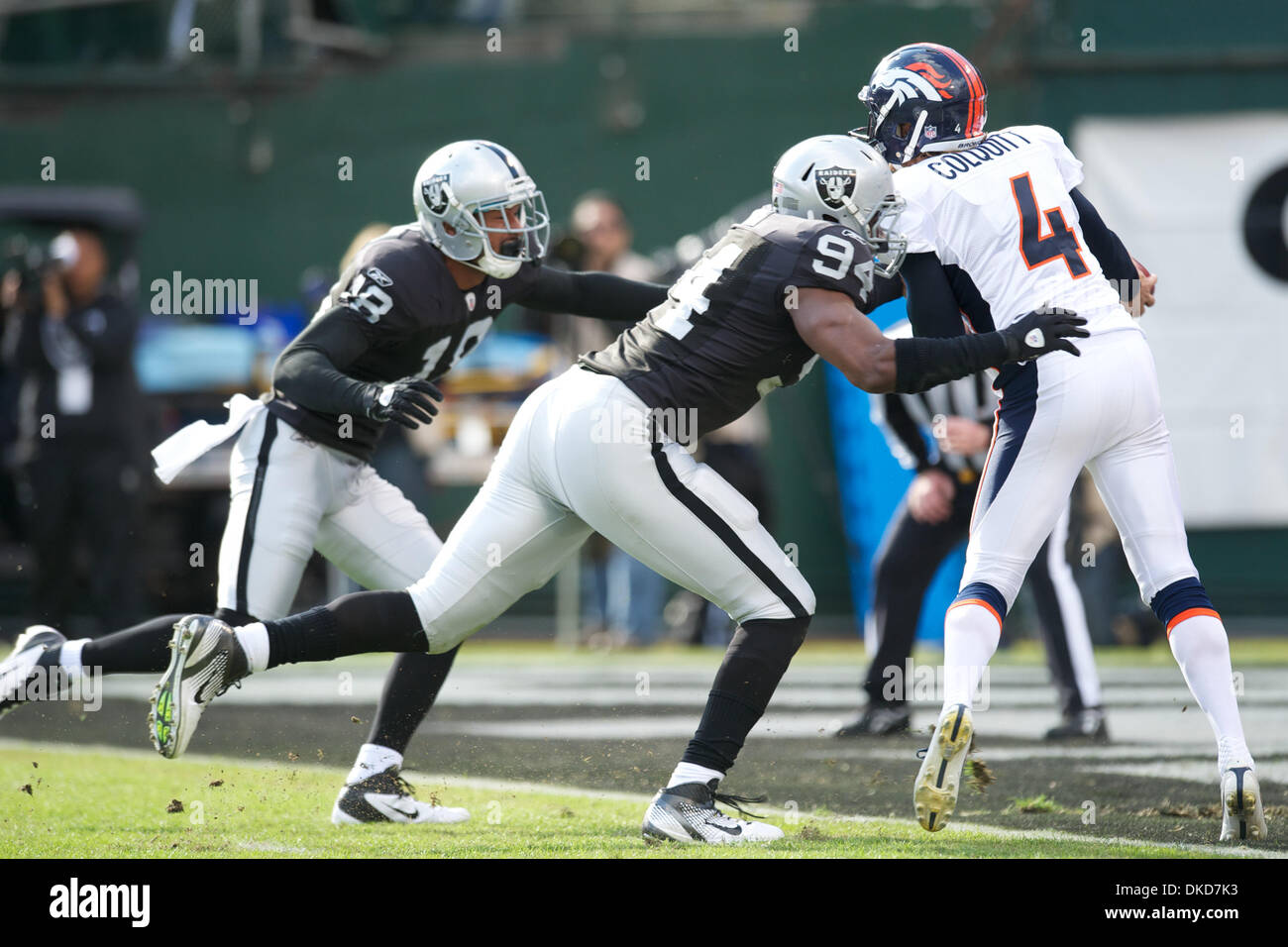 Oakland raiders wide receiver louis murphy hi-res stock photography and ...