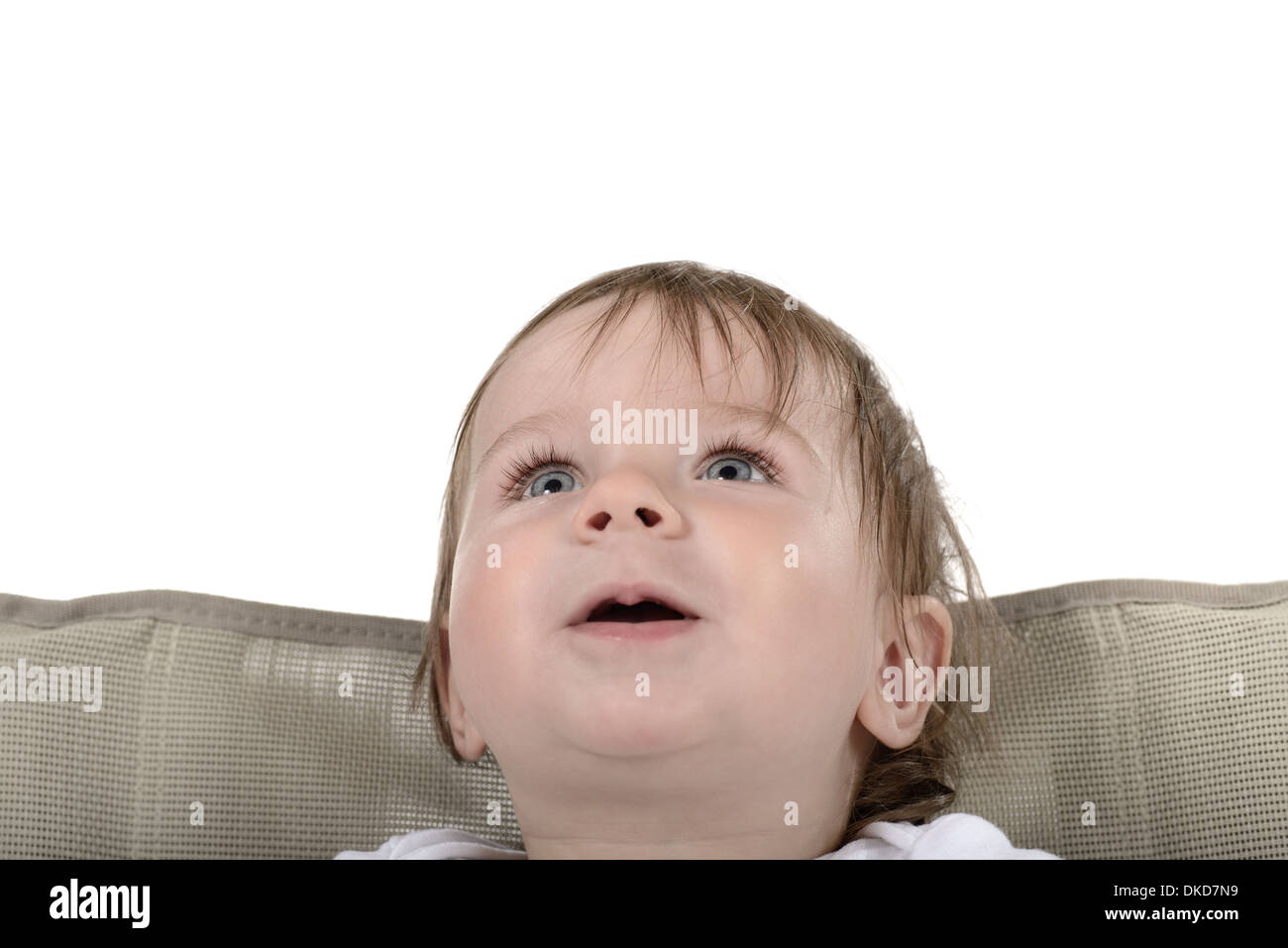 Kid looking at something amazing Stock Photo - Alamy