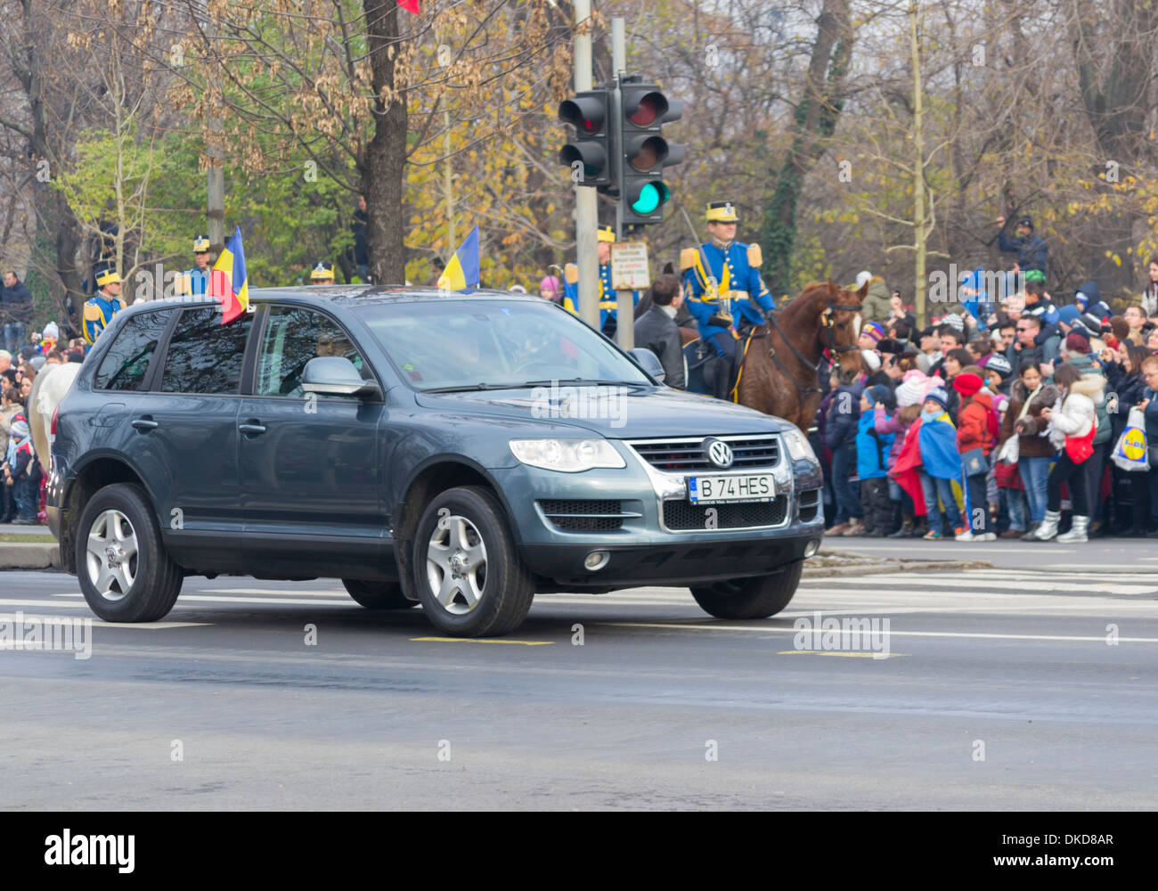 Romanian Protection and Guard Service Volkswagen Touareg car - December ...