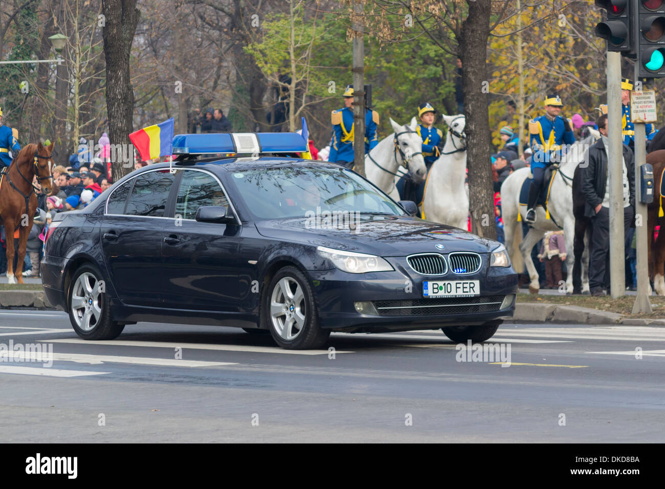 Romanian Protection and Guard Service BMW car - December 1st, Parade on ...