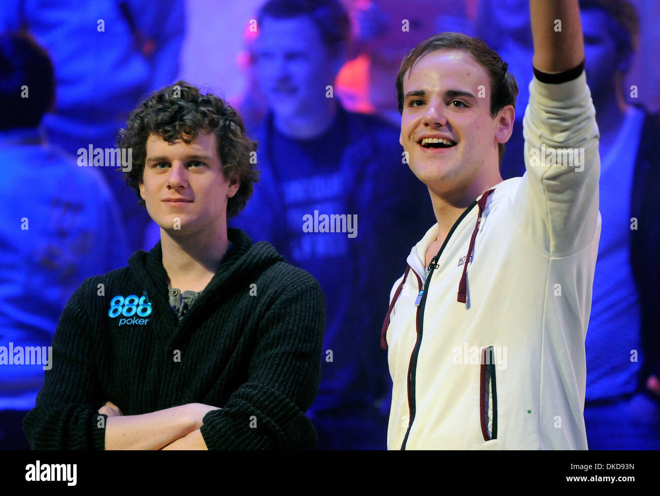 Nov. 6, 2011 - Las Vegas, Nevada, USA - Poker players, SAM HOLDEN of ...