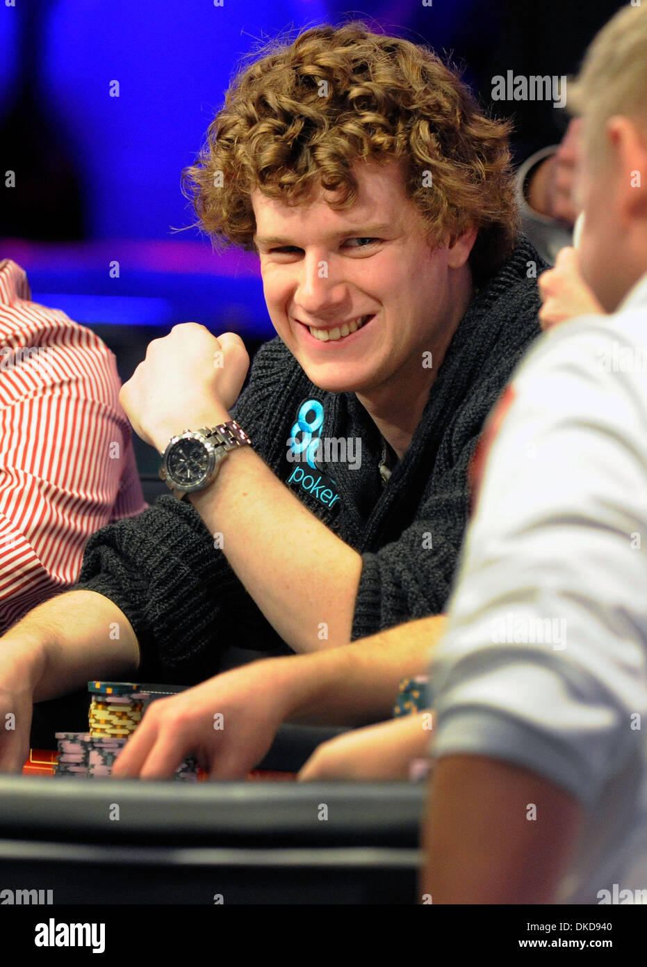 Nov. 6, 2011 - Las Vegas, Nevada, USA - Poker player SAM HOLDEN of ...